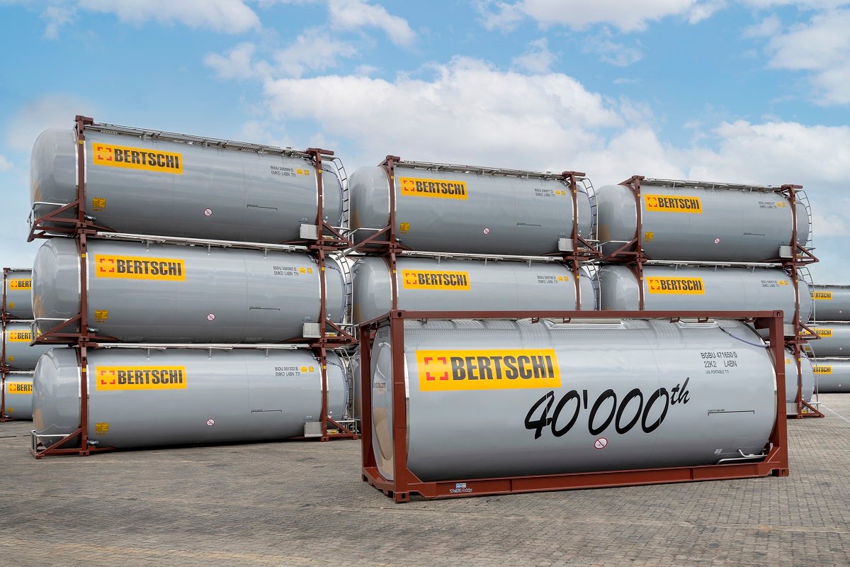 Grupul Bertschi a produs containerul cu numărul 40.000 - Mobilitate.eu