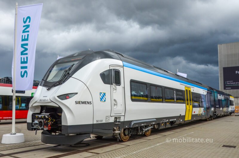 InnoTrans 2022 – Siemens și DB au prezentat proiectul trenului alimentat cu hidrogen din seria ...