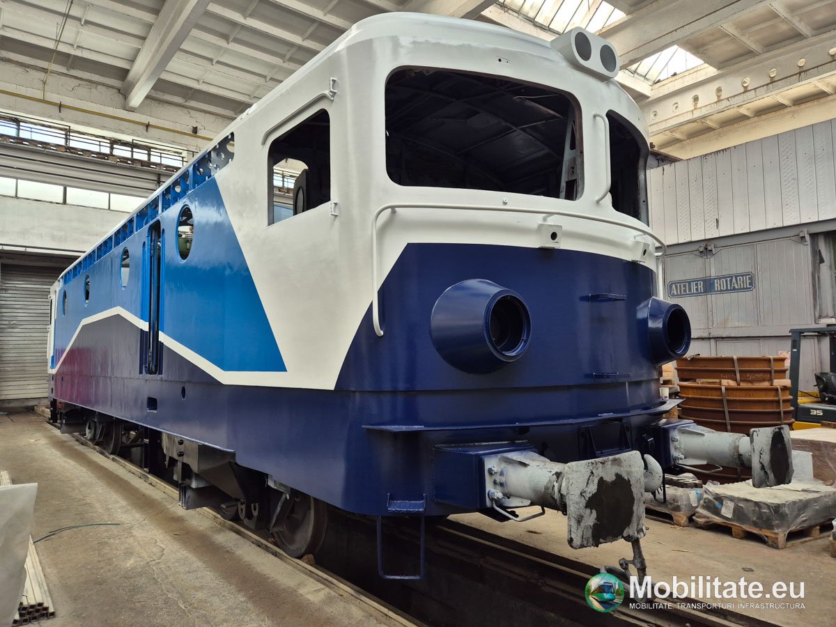 SCRL Brașov se pregătește de probe cu a șaptea locomotivă pe 4 osii ...