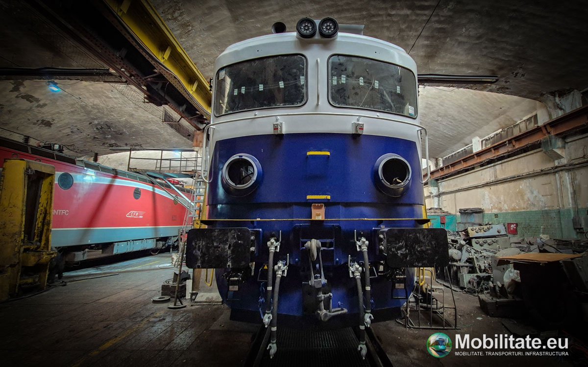 SCRL Brașov se pregătește de probe cu a șaptea locomotivă pe 4 osii ...